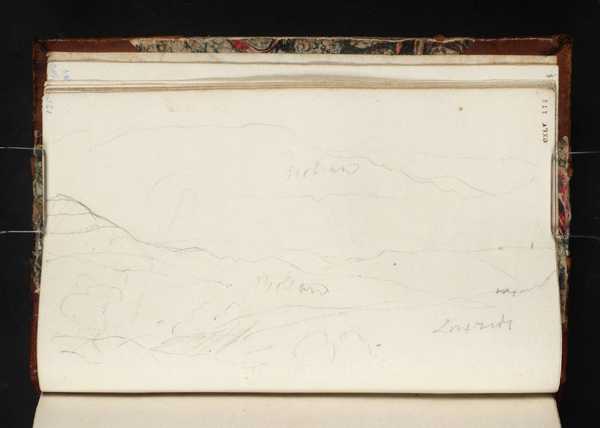 ‘The Hodder Valley and Bowland Fells from Longridge‘, Joseph Mallord ...