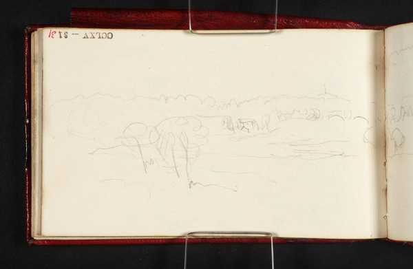 ‘Ettrick Water near Selkirk‘, Joseph Mallord William Turner, 1831 | Tate