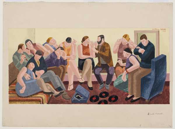 ‘Bohemians‘, William Roberts, 1938 | Tate
