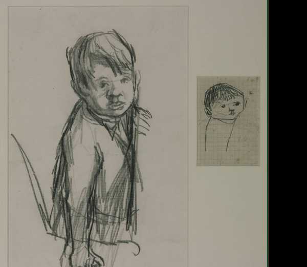 ‘Nicholas, Two Studies for Table and Chair‘, Peter Coker, 1955 | Tate