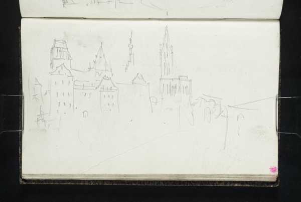 ‘Buildings‘, Joseph Mallord William Turner, 1841 | Tate