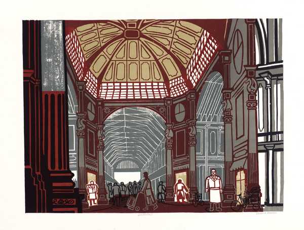 ‘Leadenhall Market‘, Edward Bawden, 1967 | Tate