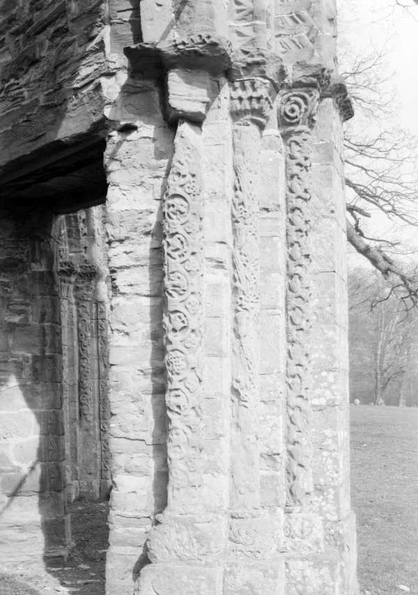 Photograph of detail of Shobdon Arches in Shobdon Park, Herefordshire ...