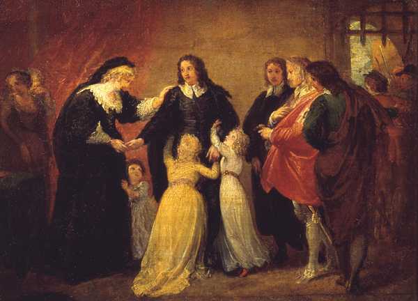 ‘Lord William Russell Taking Leave of his Children‘, Thomas Stothard | Tate