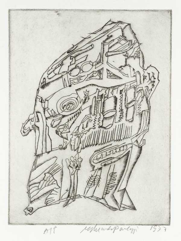 ‘Head‘, Sir Eduardo Paolozzi, 1977 | Tate