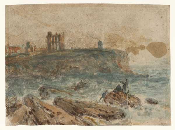 ‘Tynemouth Priory Seen from the South‘, Joseph Mallord William Turner ...