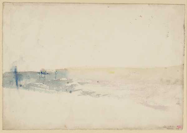 ‘Sea and Sky‘, Joseph Mallord William Turner, after 1825 | Tate