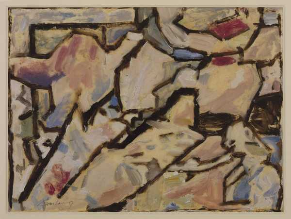 ‘Imaginative Composition - ‘The Tent’‘, David Bomberg, c.1920–3 | Tate