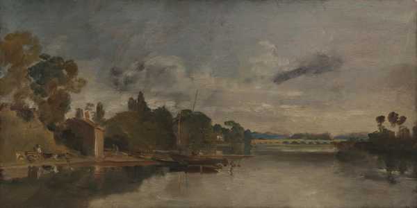 ‘The Thames near Walton Bridges‘, Joseph Mallord William Turner, 1805 ...