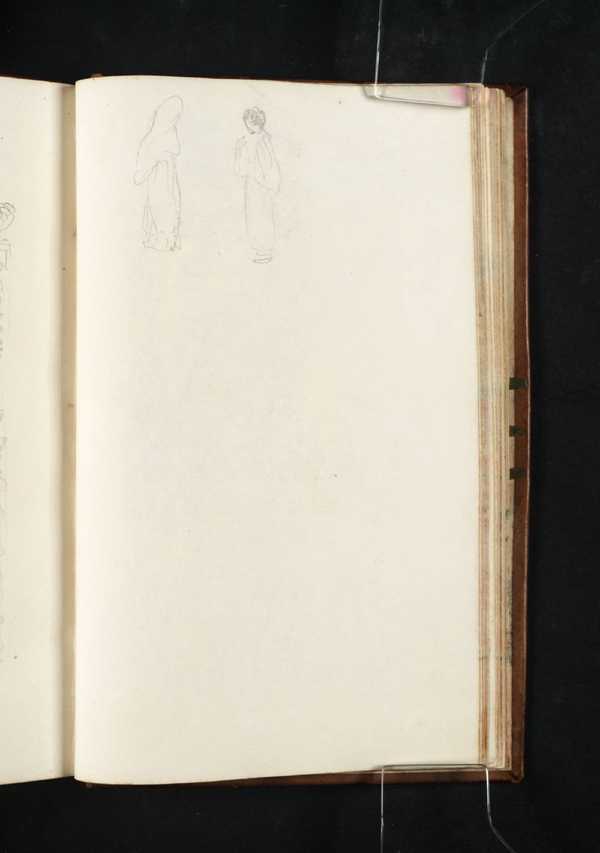 ‘Two Female Figures‘, Joseph Mallord William Turner, 1819 | Tate