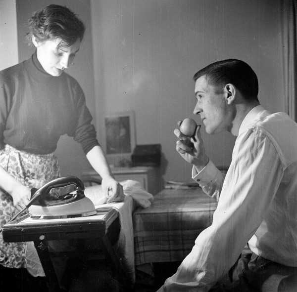 Photograph of Jack Parnell with an unidentified woman‘, Nigel Henderson ...