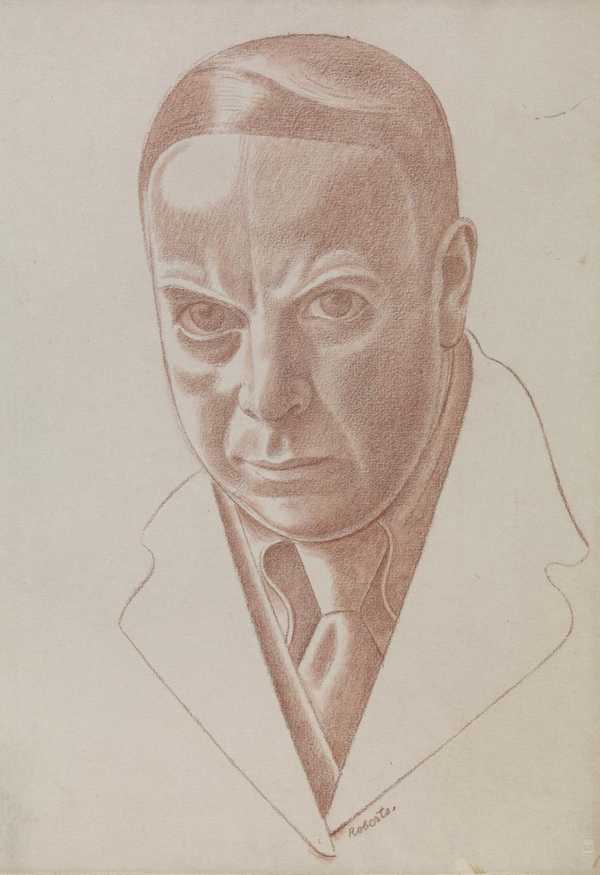 Self-Portrait’ by William Roberts‘, William Roberts, 1949‘, William ...