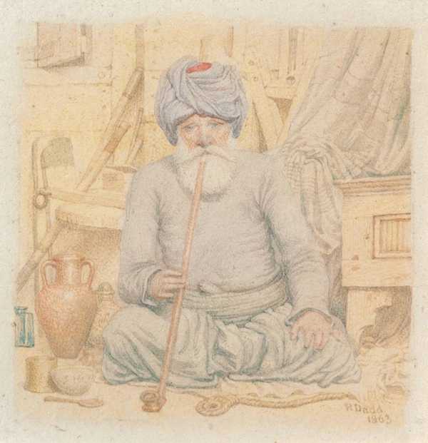‘A Turk‘, Richard Dadd, 1863 | Tate