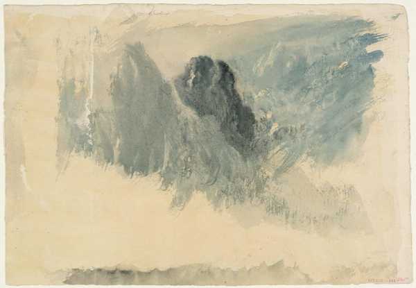 ‘Sea and Sky‘, Joseph Mallord William Turner, c.1820–30 | Tate