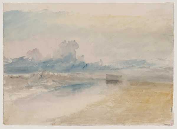 ‘Coastal Terrain‘, Joseph Mallord William Turner, c.1820–30 | Tate