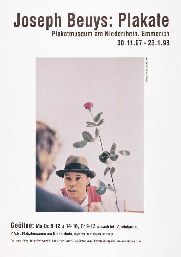 ‘Joseph Beuys: Posters. Poster museum at Neiderrhein, Emmerich‘, Joseph ...