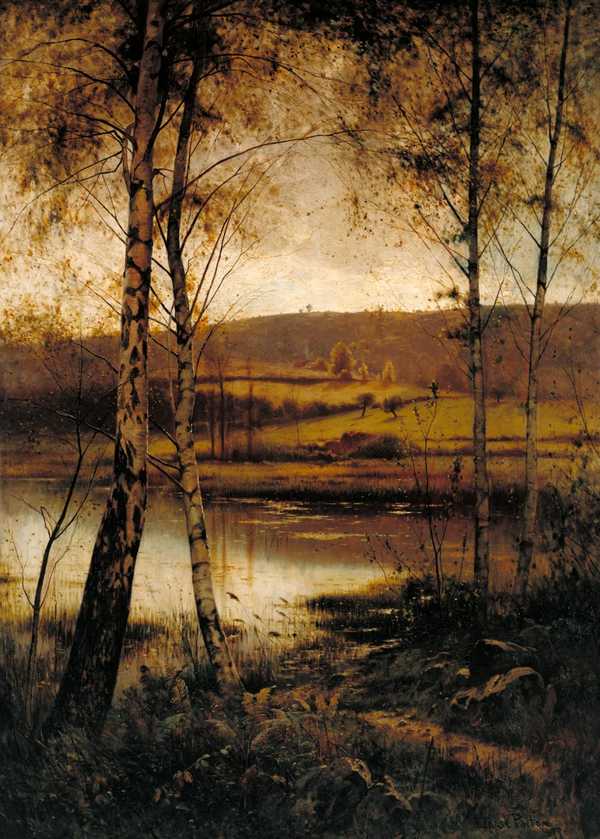 ‘The Waning of the Year‘, Ernest Parton, 1879 | Tate