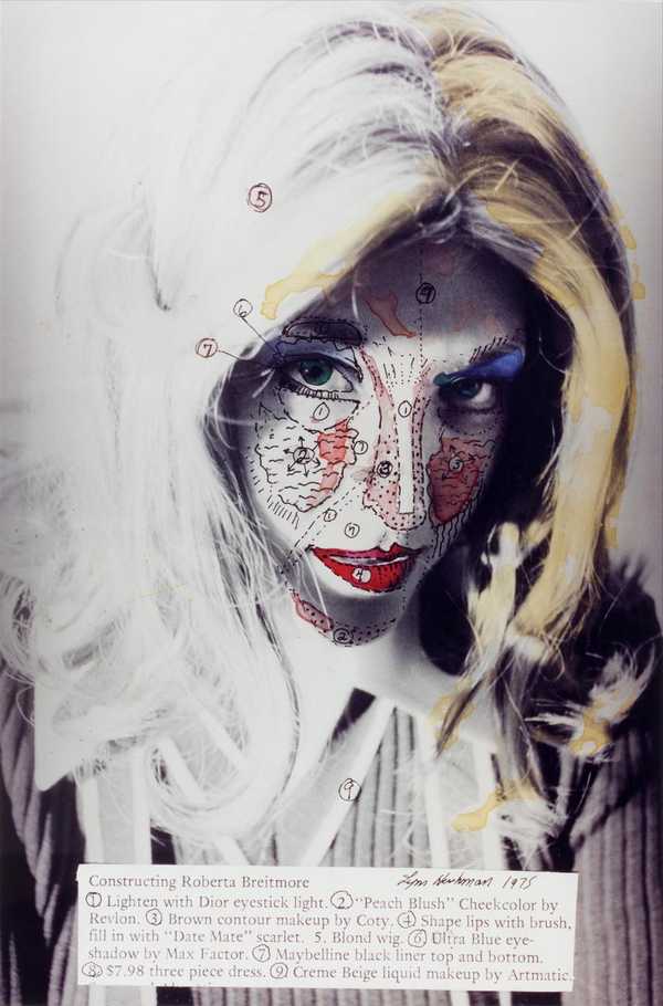 ‘Roberta Construction Chart #1‘, Lynn Hershman Leeson, 1975, printed ...