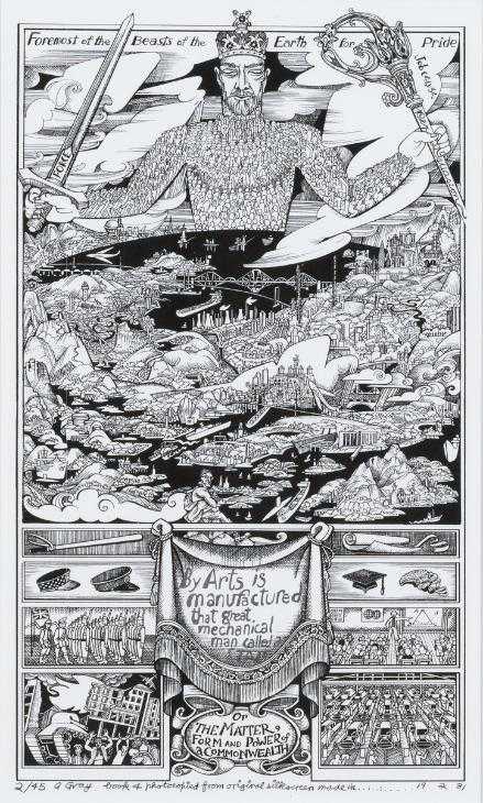 ‘Lanark (Cover)‘, Alasdair Gray, 1982 | Tate