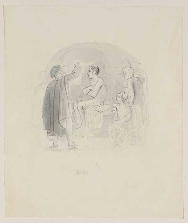 ‘Design for an Illustration to ‘Rob Roy’‘, Thomas Stothard | Tate