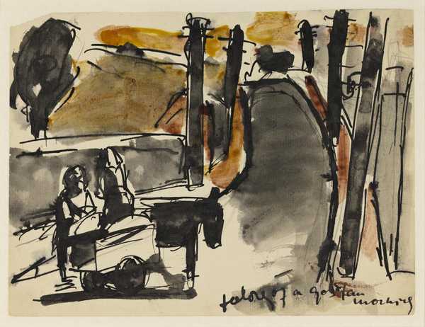 Feeling of a golden morning’‘, Josef Herman, [1951]‘, Josef Herman ...