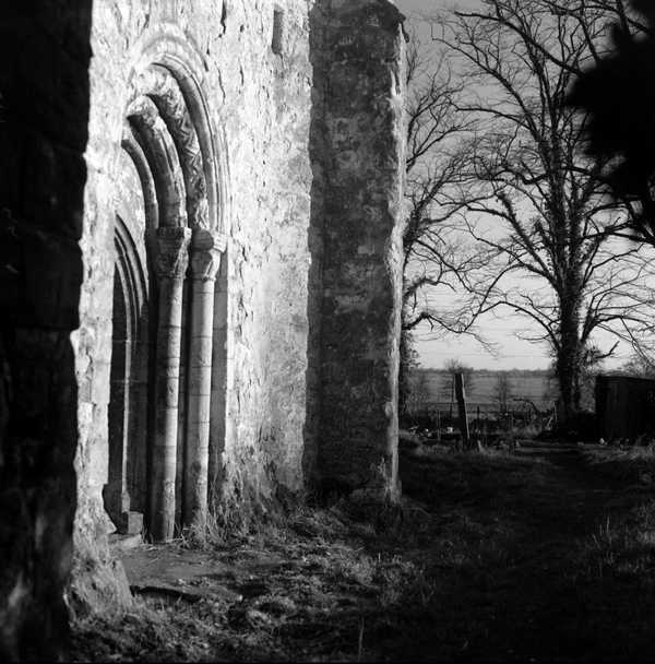 Photograph of the doorway at St Mary Magdalene Church in Ruckinge, Kent ...