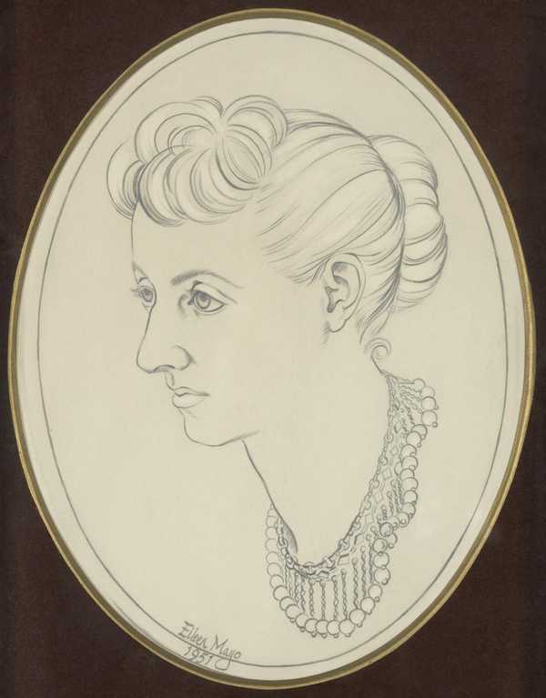 Self-Portrait’ by Eileen Mayo‘, Dame Eileen Mayo, 1951‘, Dame Eileen ...