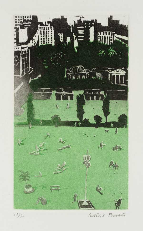 ‘National Gallery, Johannesburg‘, Patrick Procktor, 1974 | Tate