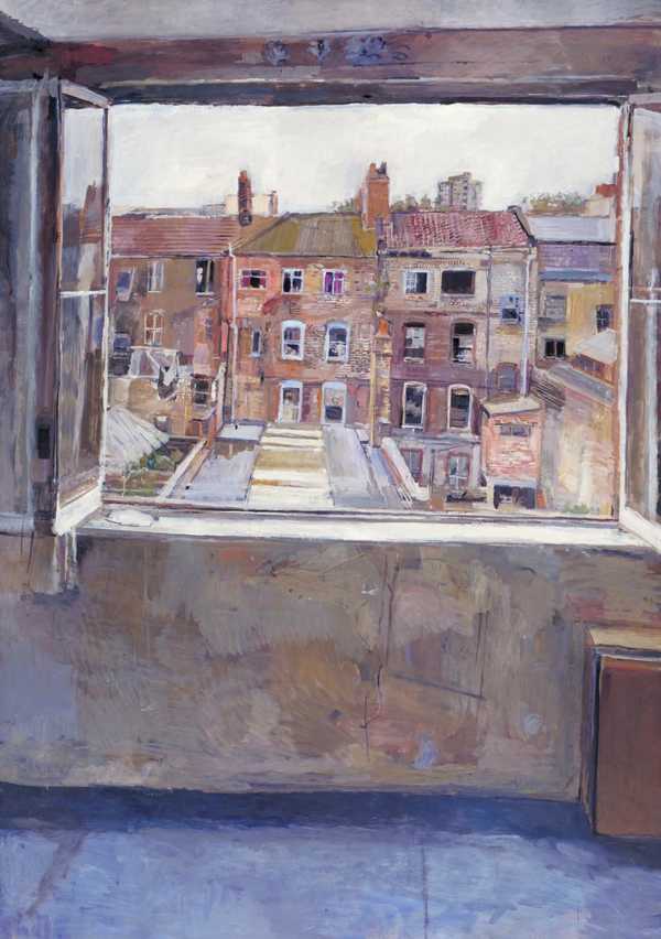 ‘Open Window, Spitalfields‘, Anthony Eyton, 1976–81 | Tate