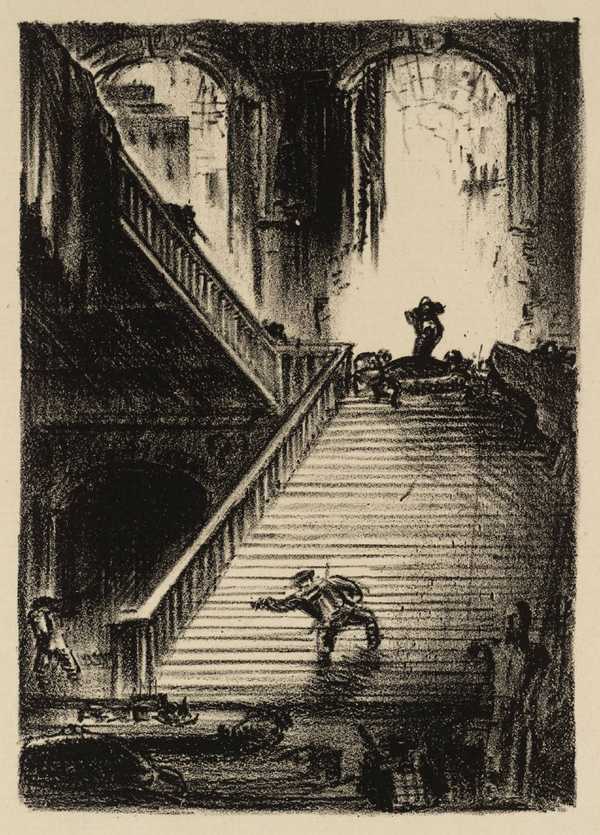 ‘The Fall of London: Museum‘, James Boswell, 1933 | Tate