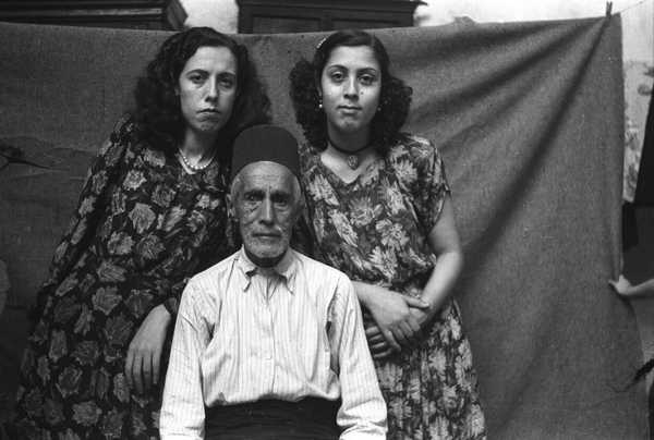 ‘A fisherman with his daughters. Saqqa family house, Saida, Lebanon ...