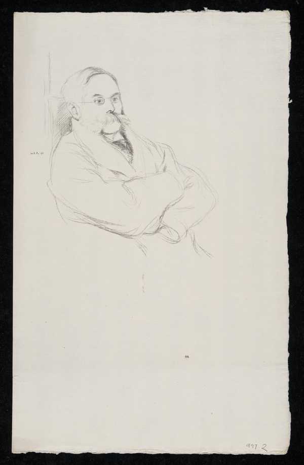 Portrait of Moritz Rothenstein, the artist’s father‘, Sir William ...