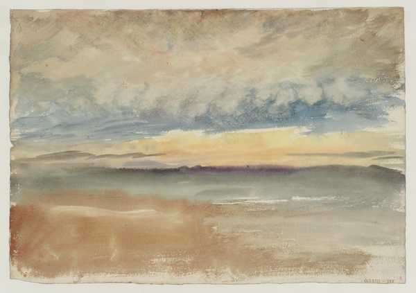 ‘Beach‘, Joseph Mallord William Turner, c.1822 | Tate