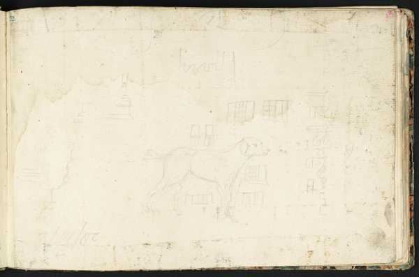 ‘Study of a Dog with Schematic Drawings of Quoining, Windows and ...