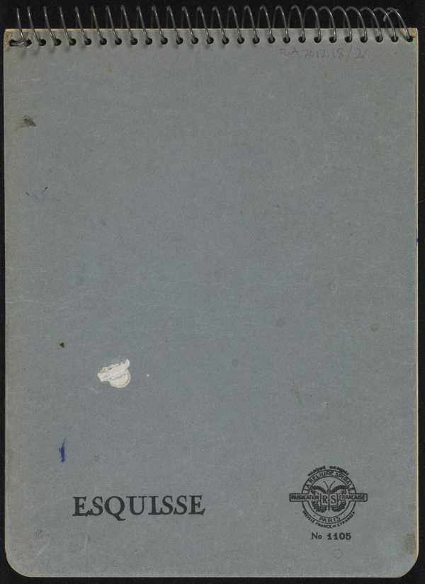 Sketchbook 2‘, Jankel Adler, [c.1940]‘, Jankel Adler, [c.1940] – Tate ...