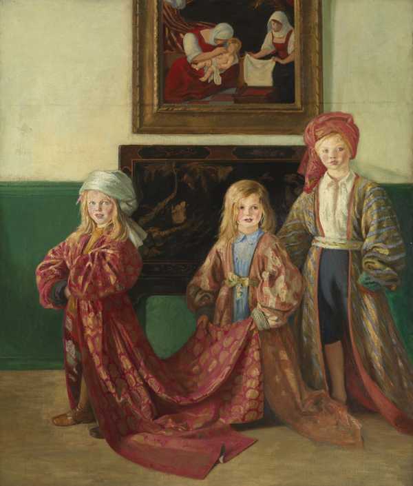 ‘The Princess Badroulbadour‘, Sir William Rothenstein, 1908 | Tate