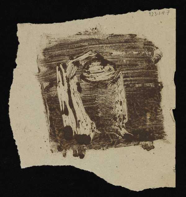 Printmaking experiment‘, Cecil Collins‘, Cecil Collins – Tate Archive ...