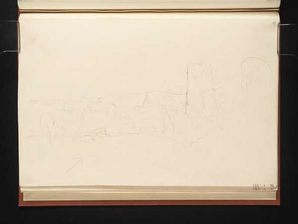‘St Petroc’s Church, Trevalga, Looking towards Boscastle‘, Joseph ...