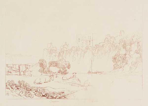 ‘River Wye‘, Joseph Mallord William Turner, 1812 | Tate