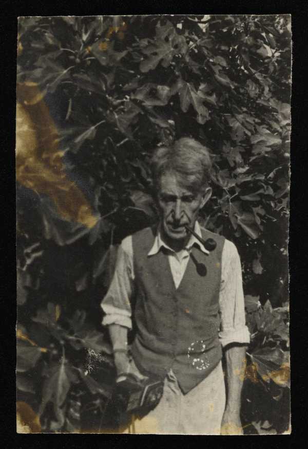 Photograph of Leonard Woolf smoking a pipe‘, Nigel Henderson‘, Nigel ...