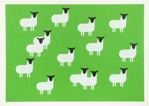 ‘Sheep‘, Nicholas Monro, 1970 | Tate