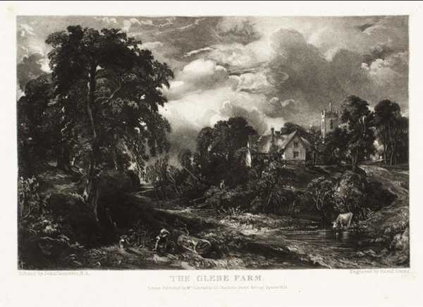 ‘The Glebe Farm‘, John Constable, David Lucas | Tate
