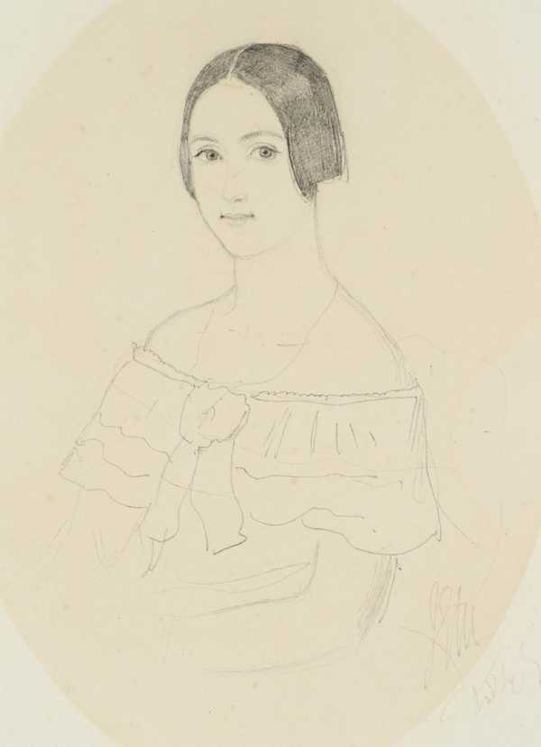 ‘Miss Currie‘, Sir John Everett Millais, Bt, 1847 | Tate