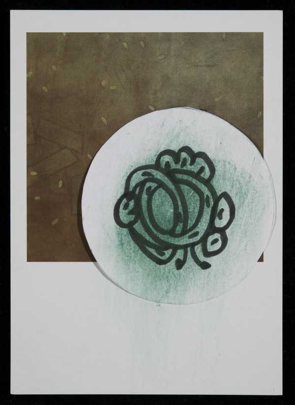 Worked postcard‘, Prunella Clough, [1990s]‘, Prunella Clough, [1990s ...