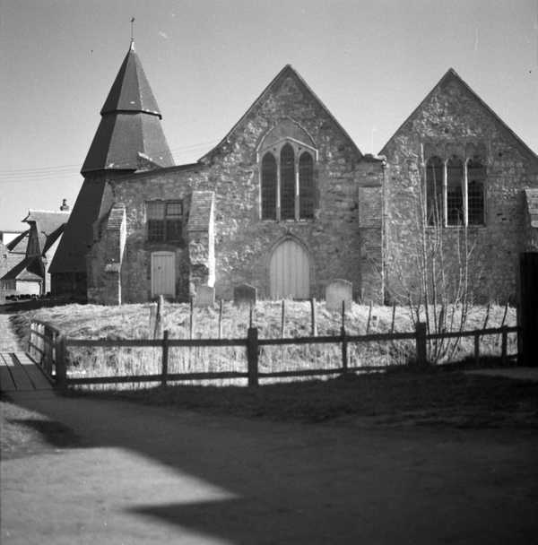 Photograph of St Augustine’s Church in Brookland, Kent‘, John Piper, [c ...