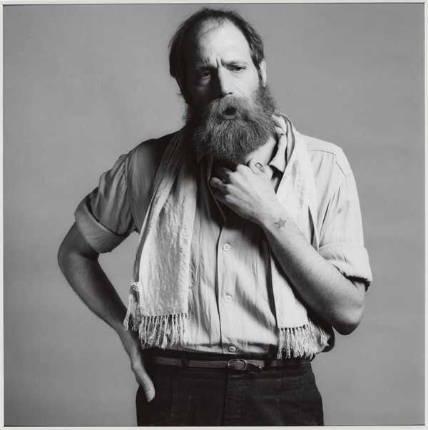 ‘Lawrence Weiner‘, Robert Mapplethorpe, 1982, printed 1991 | Tate