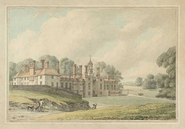 ‘The Moat in Kent, the Seat of Lord Romney‘, Thomas Hearne | Tate