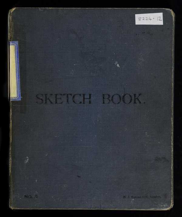 Sketchbook, inscribed inside the front cover with ‘Sketchbook 1940’ and ...