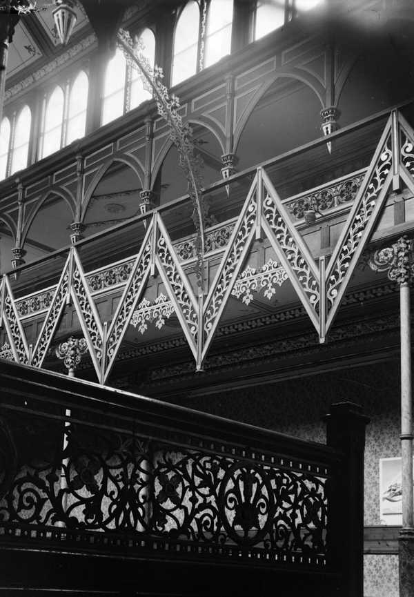 Photograph of the interior at Riber Castle near Matlock, Derbyshire ...