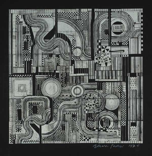 ‘For the Four [colour variant of P03144]‘, Sir Eduardo Paolozzi, 1975 ...